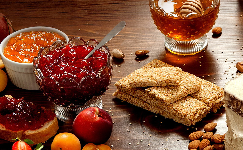 Confitures De Fruit | Παπαγιάννης | Χαλβάς Όλυμπος